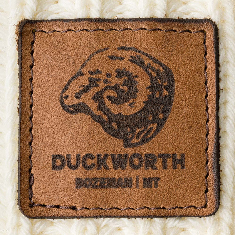 100% Merino Wool Hat | Knit Homespun Hat | Duckworth