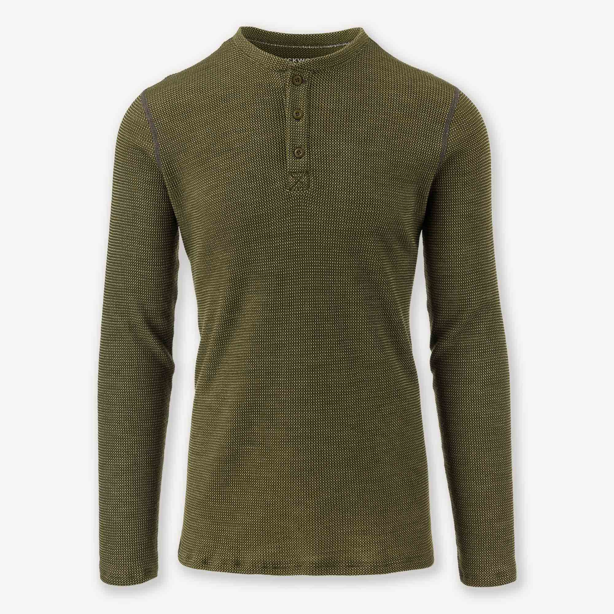 Merino Wool Top Layer | Men's Polaris Henley | Duckworth