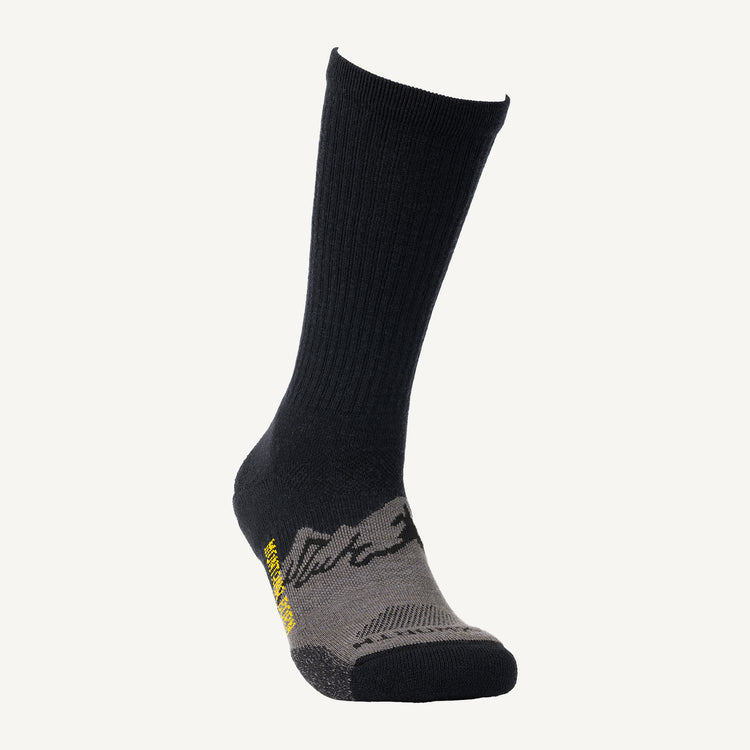 Merino Wool Socks | Lightweight Mountain Ridges Crew Sock | Montana ...
