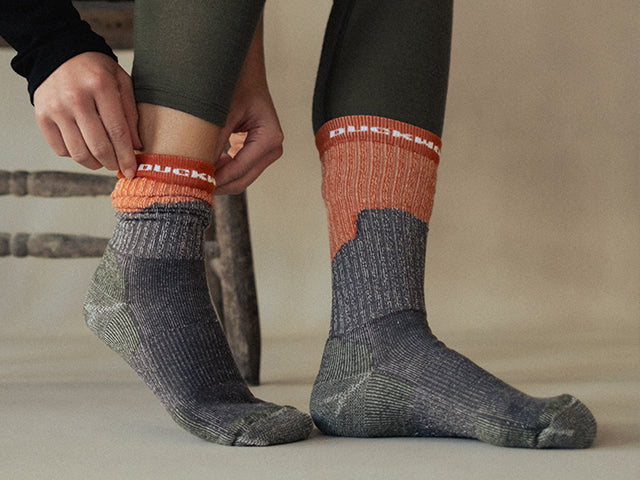 Merino Wool Socks | Midweight Hiking Crew Sock | USA Made – Duckworth
