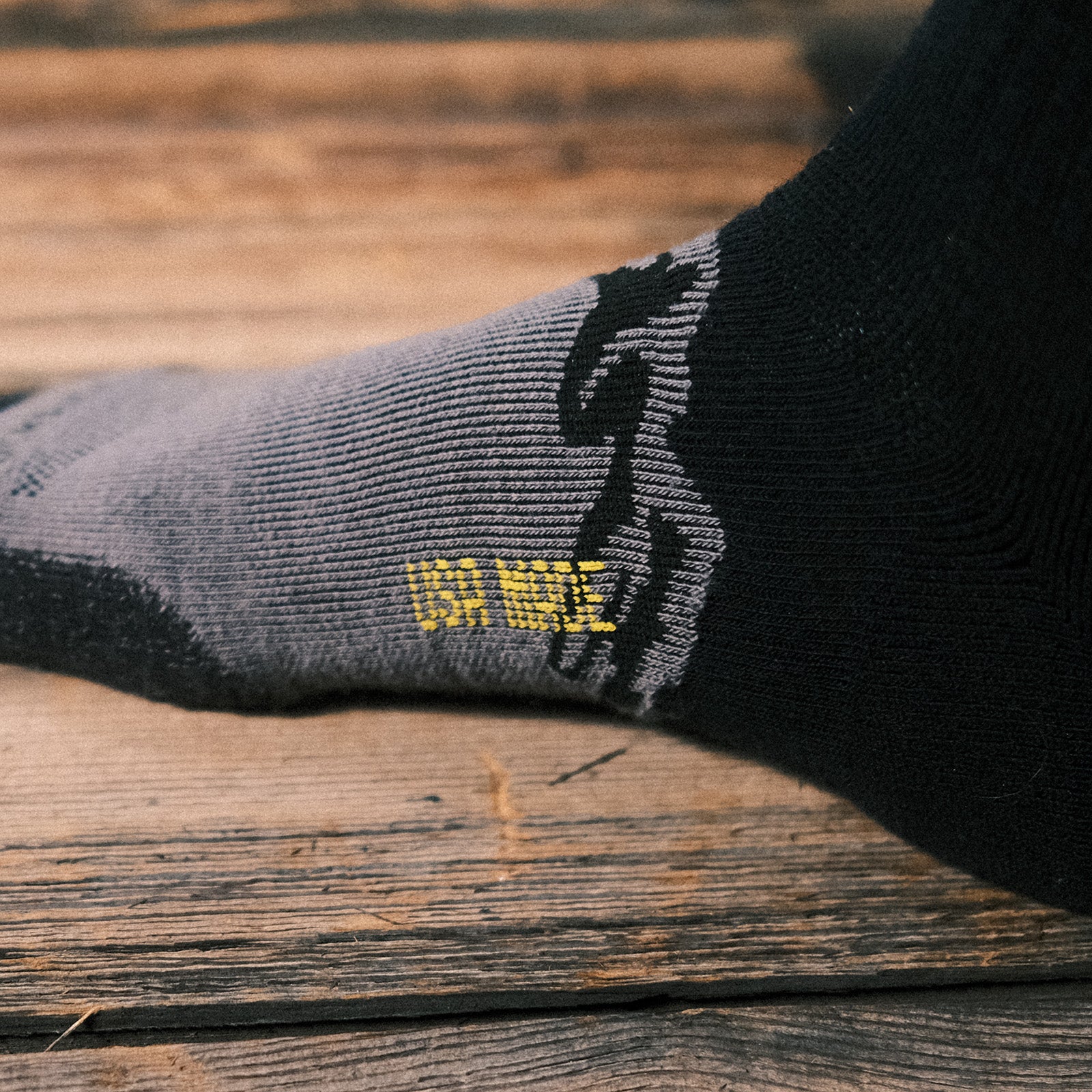 Merino Wool Socks | Lightweight Mountain Ridges Crew Sock | Duckworth