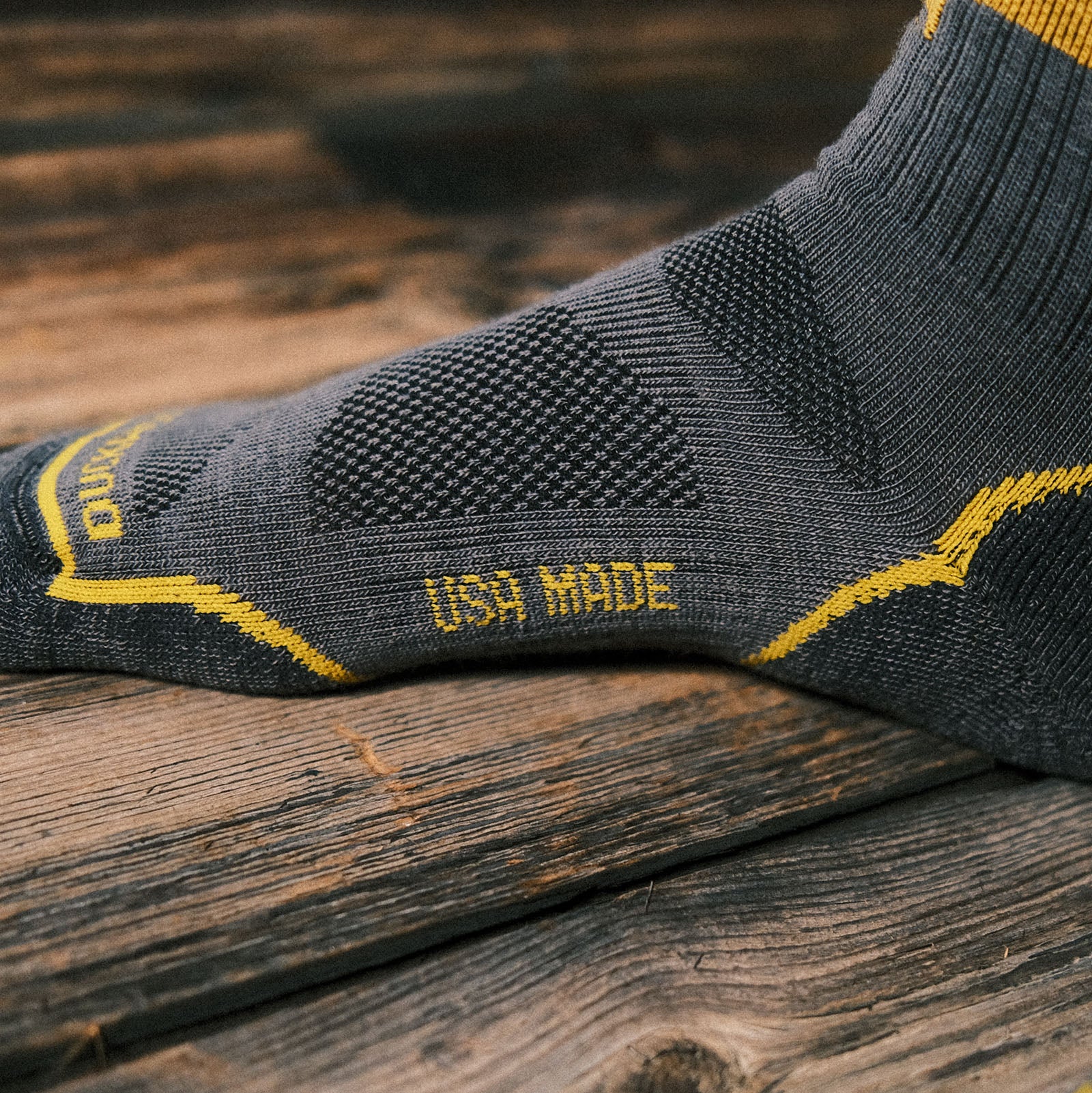 Lightweight Montana Footprint Crew Sock | Montana Merino – Duckworth