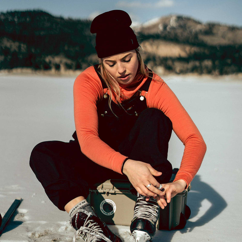 Merino Wool Hoodie | Women's Comet Tunnel Hood | Duckworth
